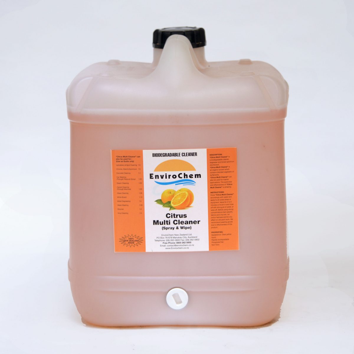 Citrus Cleaner NZ | Envirochem New Zealand