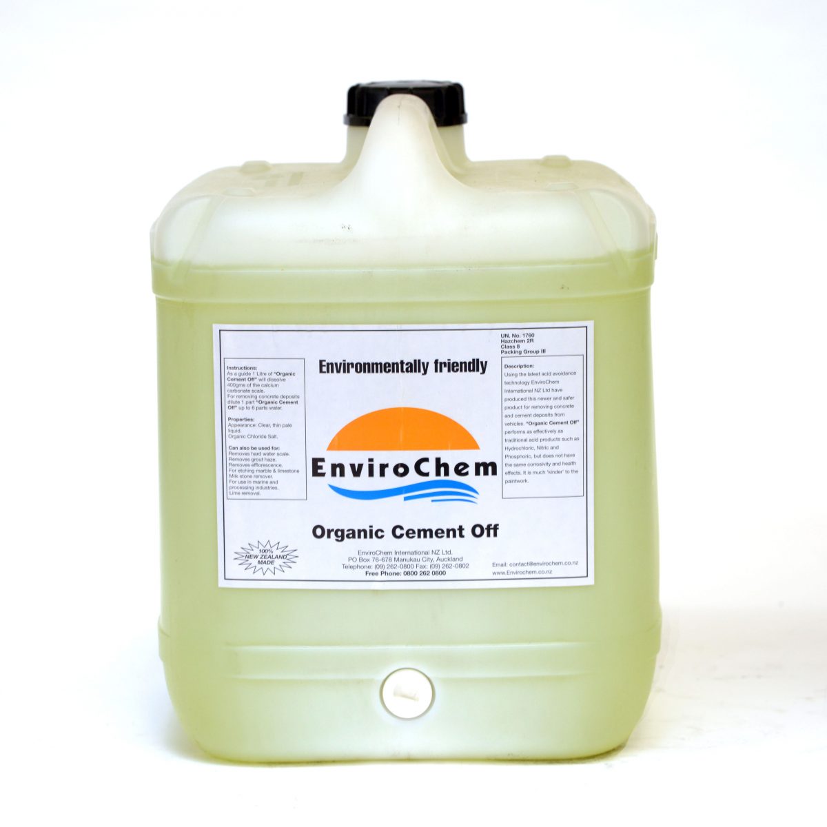 Organic Cement Off - Enviro Chem